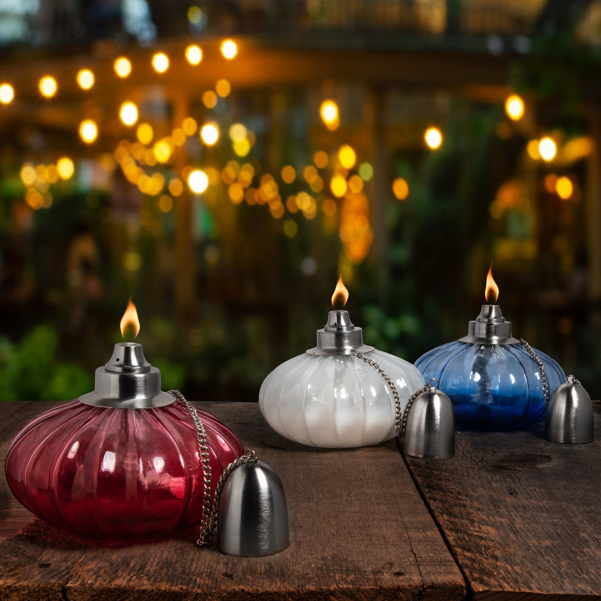 Tabletop Patio Torches | H Potter Blog Ideas