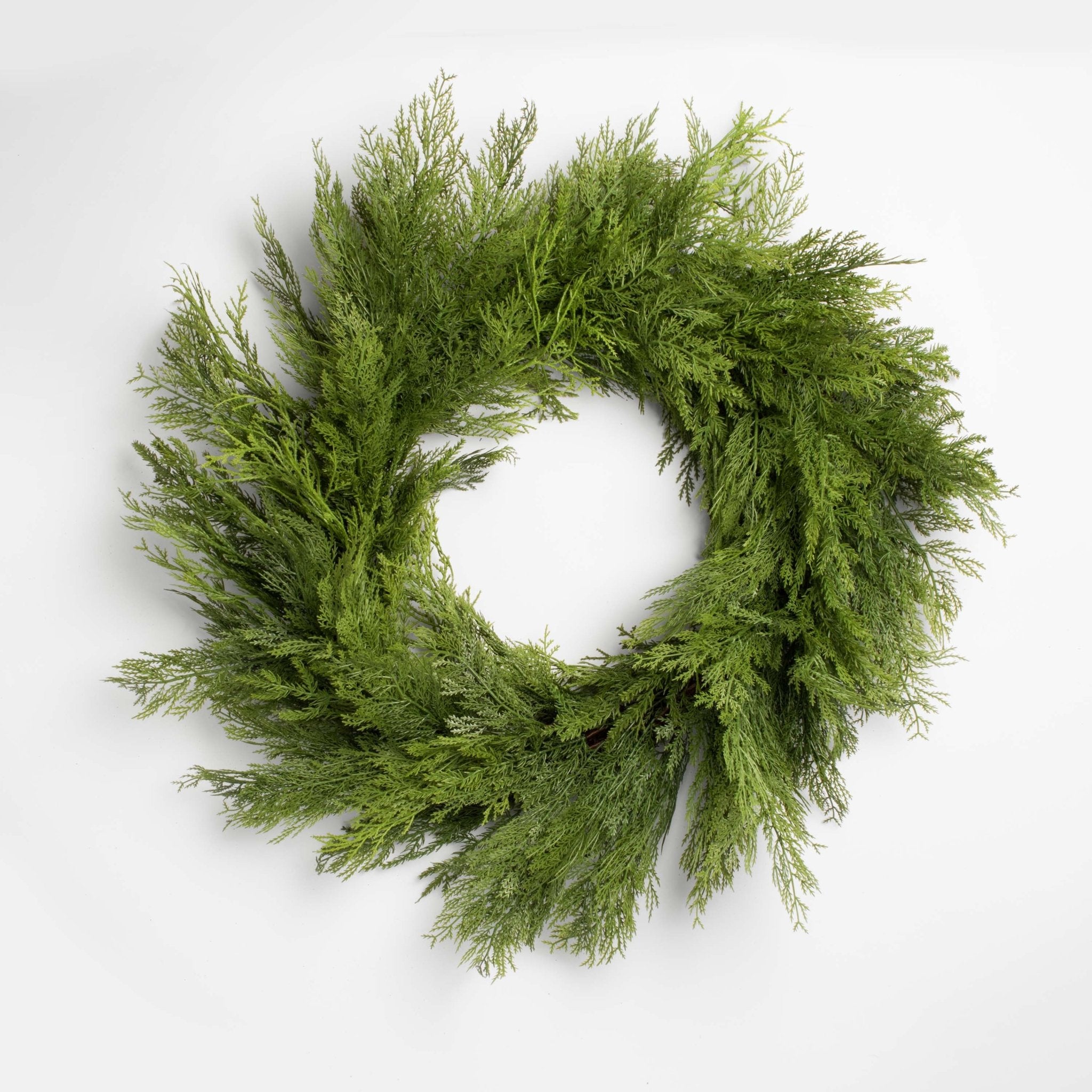 H Potter | Faux Cedar Creek Wreath