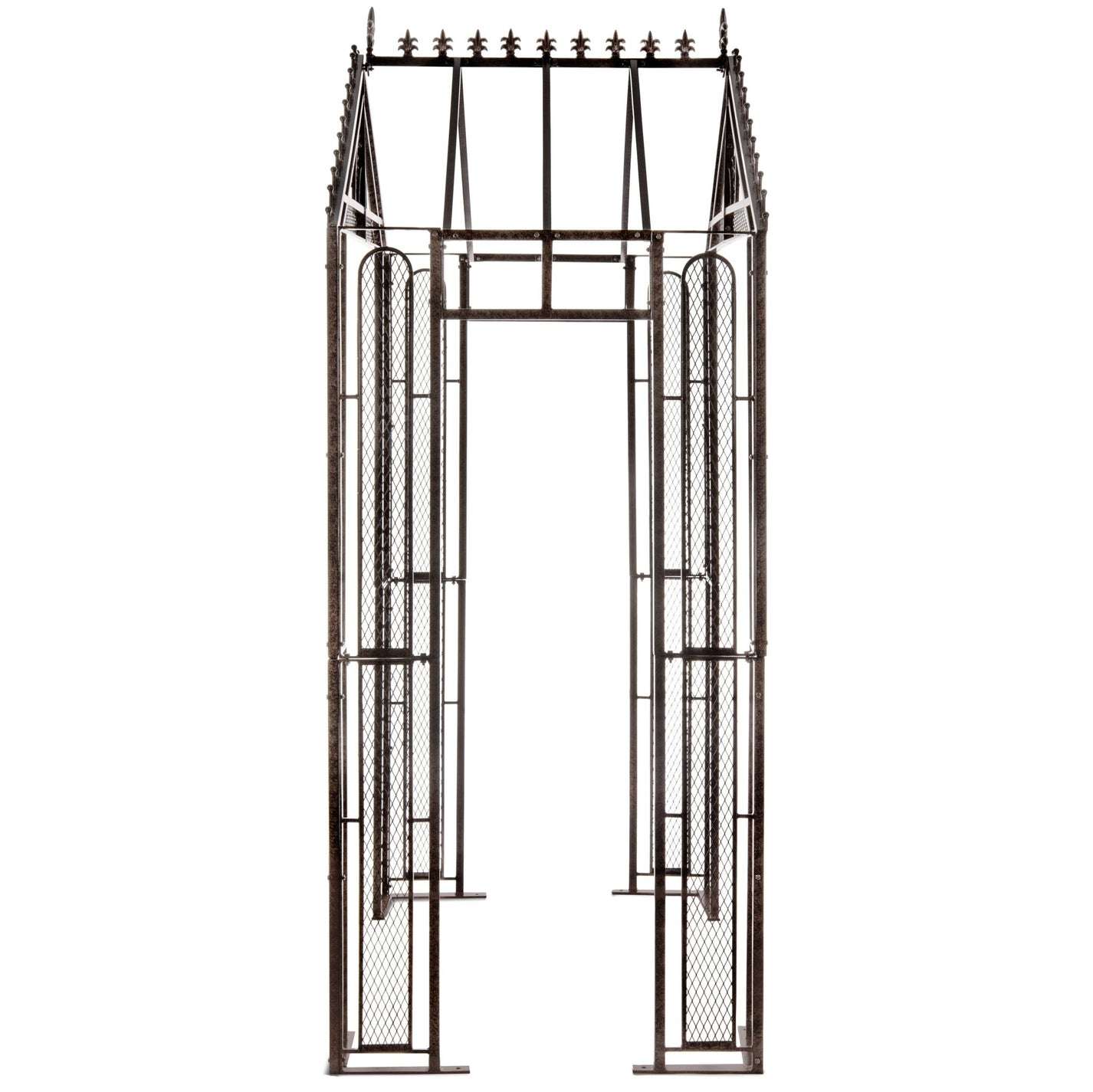 H Potter Garden Arbor Trellis Arch Metal HeavyDuty Structure