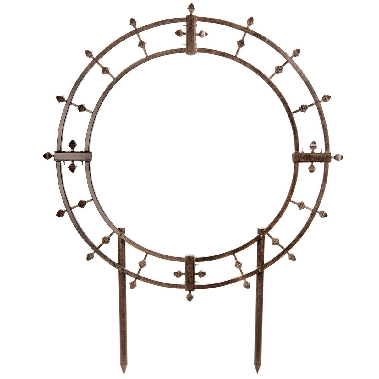 Round Wrought Iron Garden Trellis Metal Yard Art H Potter