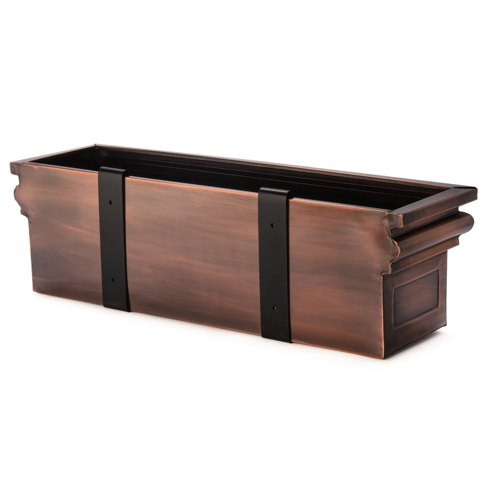 H Potter Williamsburg Window Box 30 Inch Flower Planter