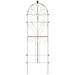 Italian Garden Trellis Iron Wall Art H Potter
