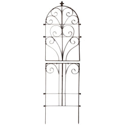 Italian Garden Trellis Iron Wall Art H Potter