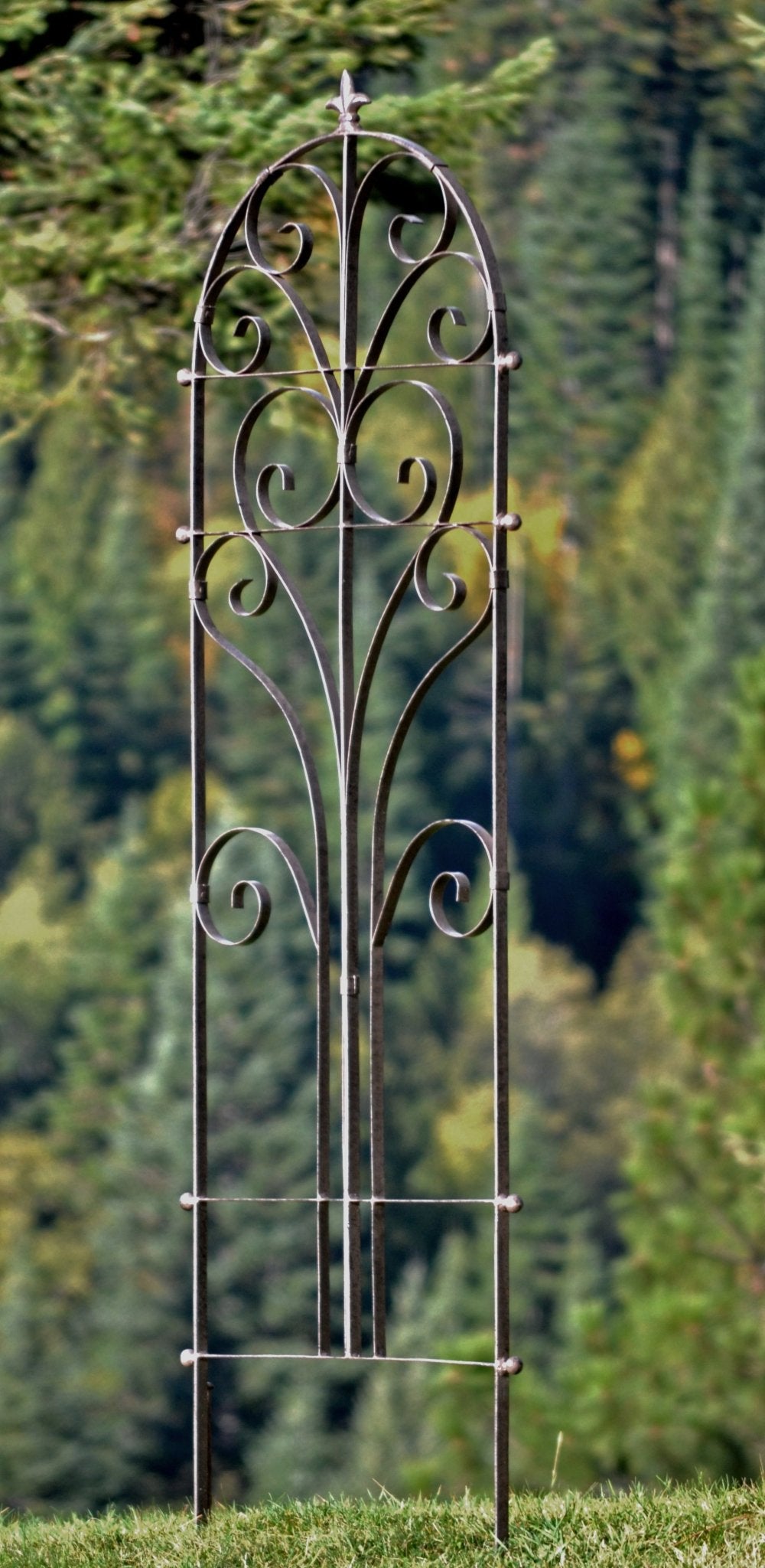 Italian Garden Trellis Iron Wall Art H Potter