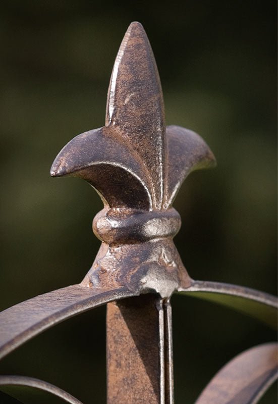 Italian Iron Trellis Yard Wall Art by H Potter